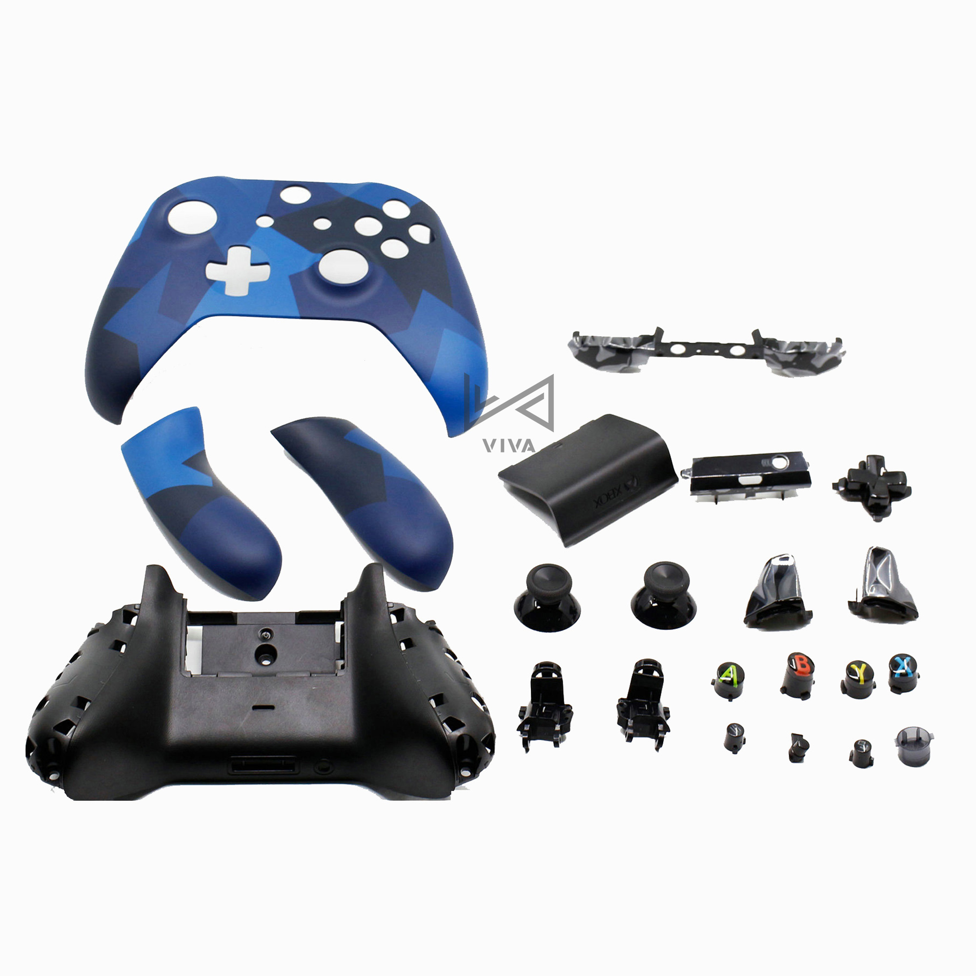 Housing Shell Kit Midnight Forces Special Edition For Xbox One Slim ...
