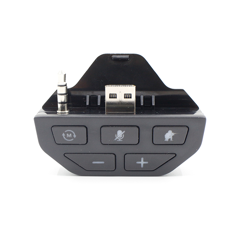 3.5mm Stereo Sound Jack Headset Adapter Black For Xbox One Xbox Series ...