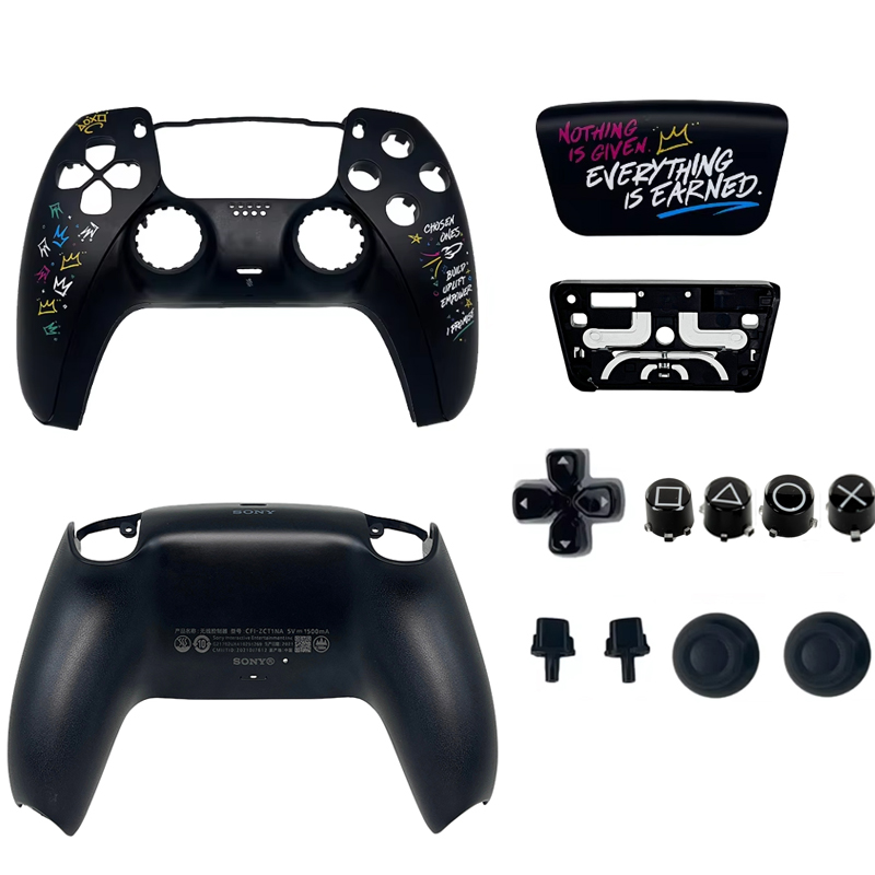 Replacement Top and Bottom Shell Housing Case For PS5 Dualsense 5 ...