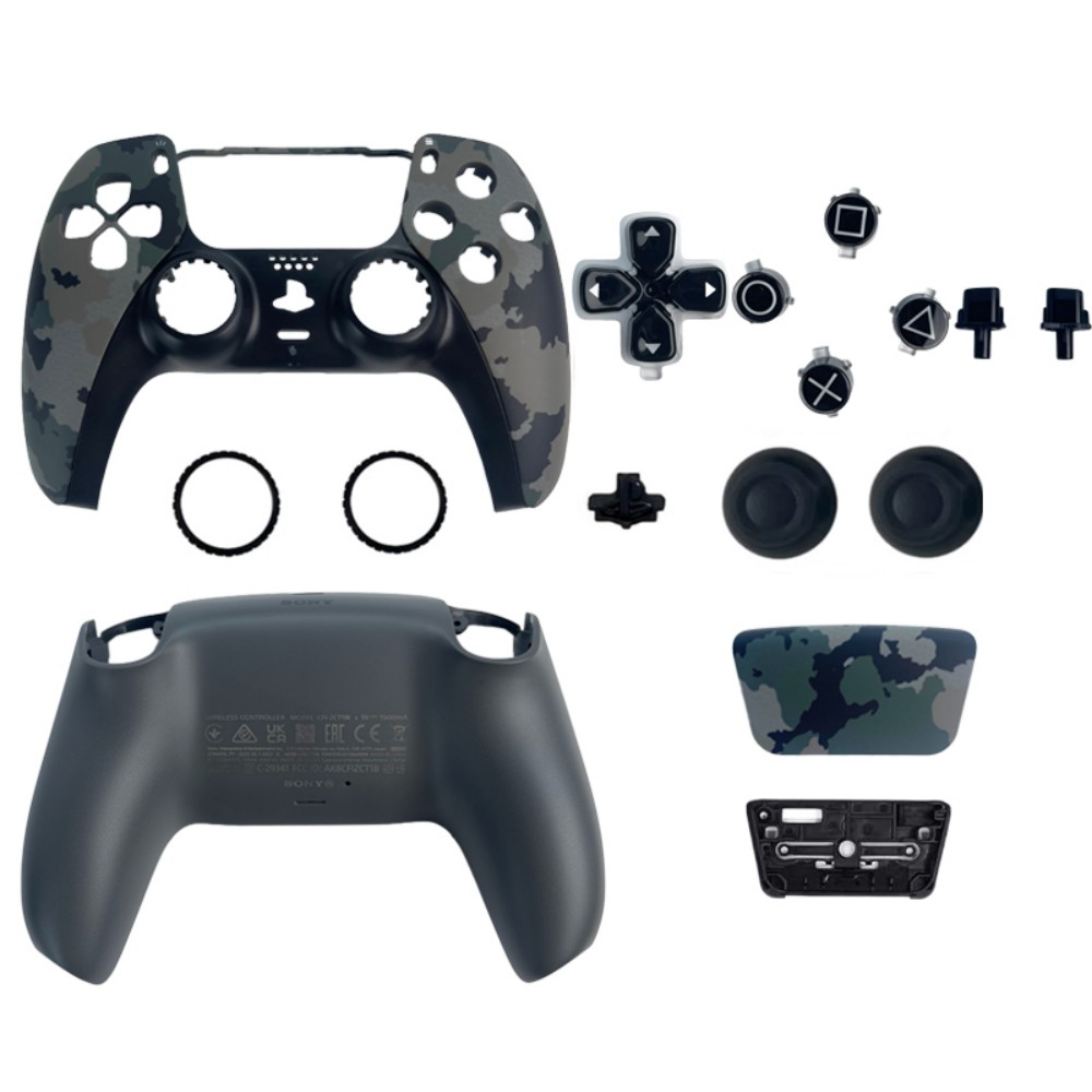 Replacement Top and Bottom Shell Housing Case For PS5 Dualsense 5 ...